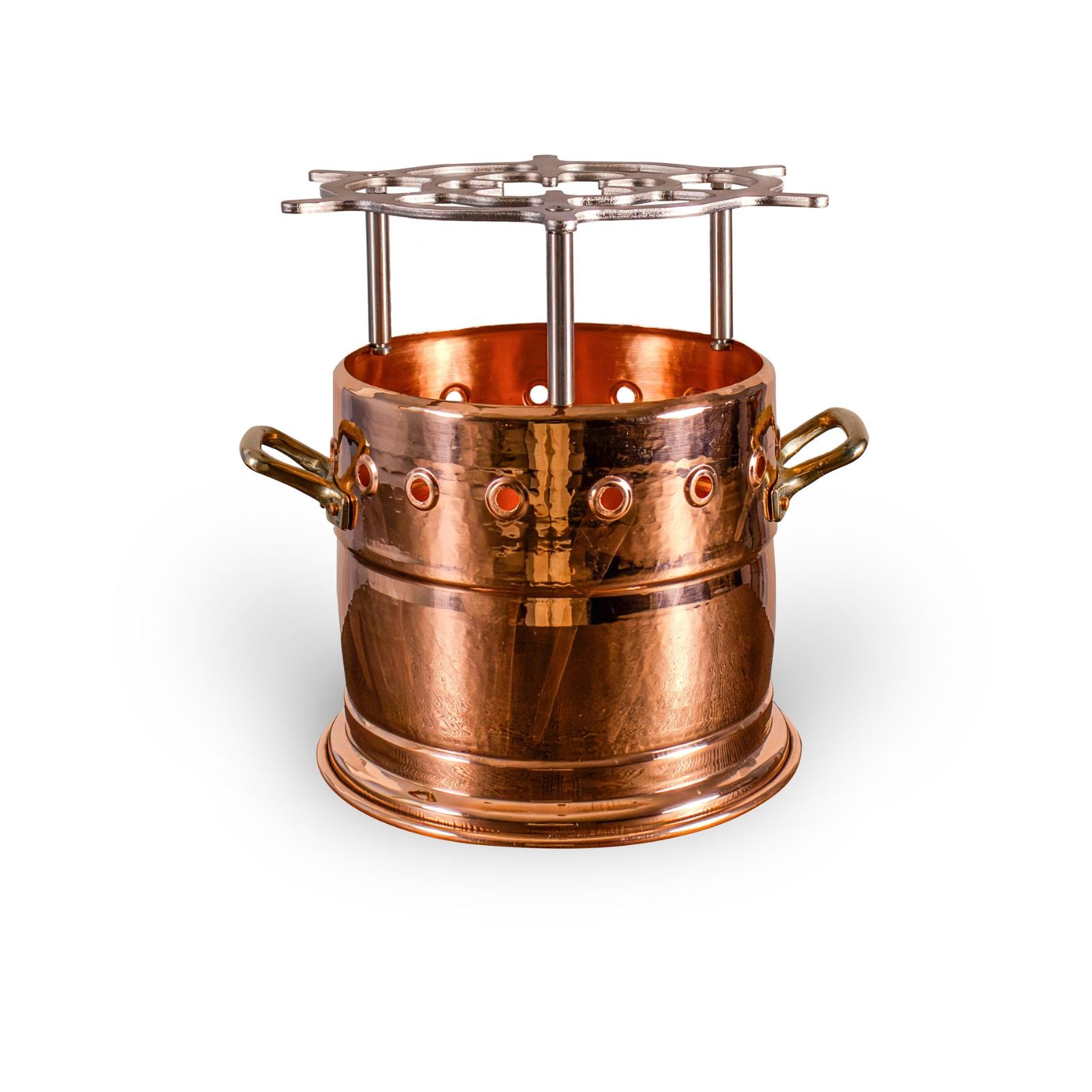 Bruciatore da Tavolo per Flambé in Rame Puro